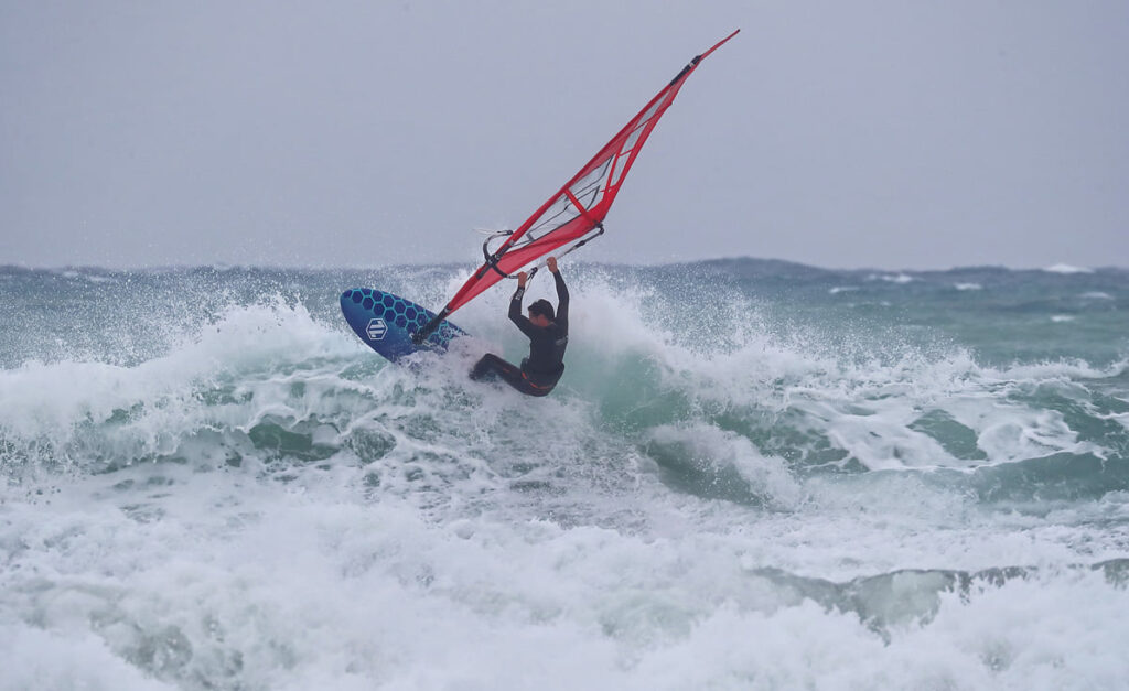 Challenger Sails 3G 3 batten windsurfing sails.