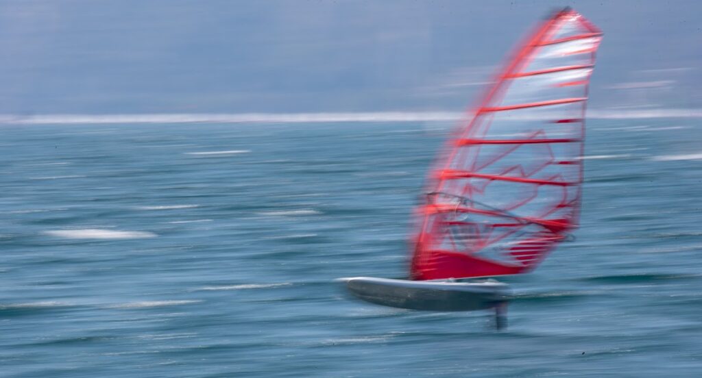 Challenger Sails Force One windfoil sail. - Challenger Sails UK